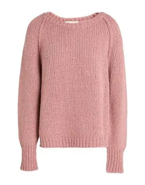 DRUMOHR Antique Rose Virgin Wool And Cashmere Blend Sweater