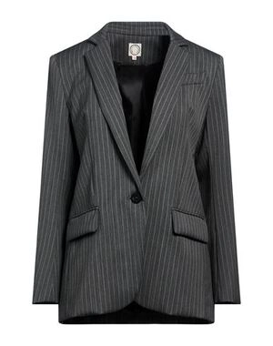INES DE LA FRESSANGE PARIS Blazer Size Polyester, Virgin Wool, Elastane