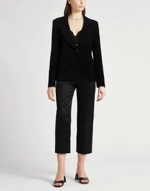 Emporio Armani Single-breasted Crepe Blazer
