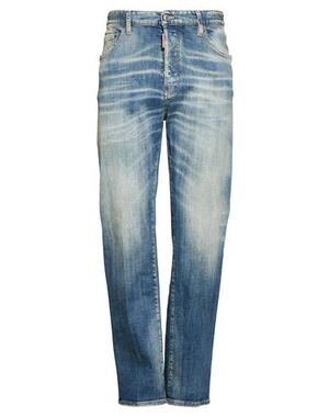 Dsquared2 Jeans Size Cotton, Polyester, Elastane - Blue