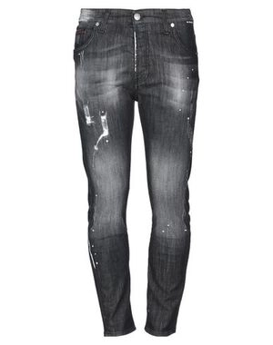 PATRIOT Jeans Size Cotton, Elastane - Black