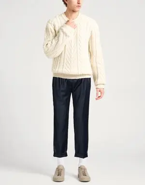 PAOLONI Pants Midnight Size Virgin Wool, Elastane