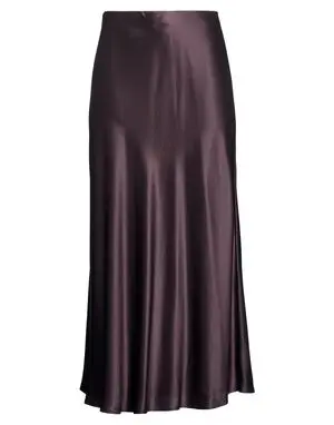 Agnona Silk Midi Skirt