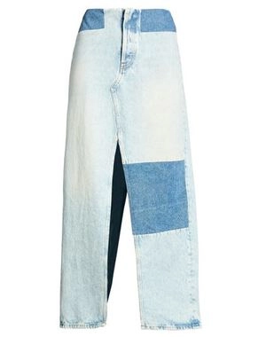 MAISON MARGIELA Denim Skirt Size Cotton - Blue