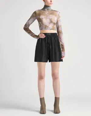 MAISON MARGIELA Silk Satin High-waisted Shorts