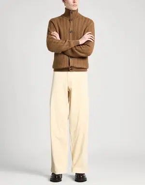 Emporio Armani Pants Ivory Size Cotton, Elastane