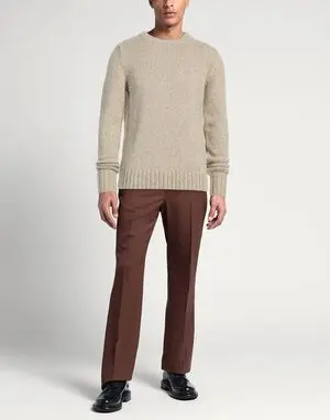 ARAGONA Sweater Taupe Size Baby Alpaca Wool, Merino Wool - Beige