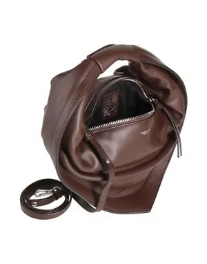 FEDERICO CINA Handbag Chocolate Leather - Brown