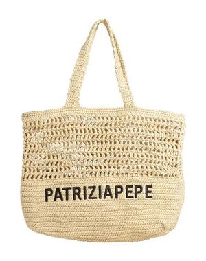 Patrizia Pepe Textile Fibers Shopper Bag - Sand
