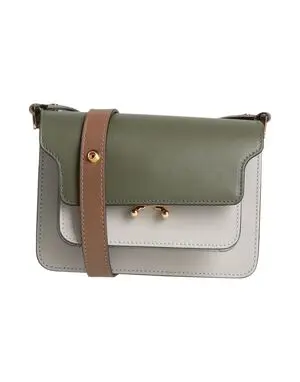 Marni Cross-body Bag In Cow Leather - Grey
