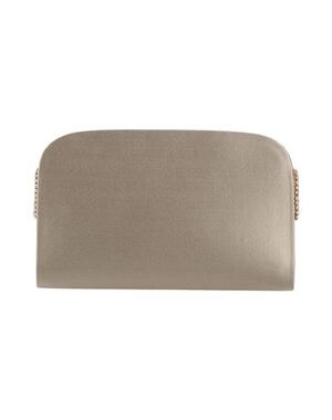 SERENA UZIYEL Handbag Taupe Textile Fibers - Grey