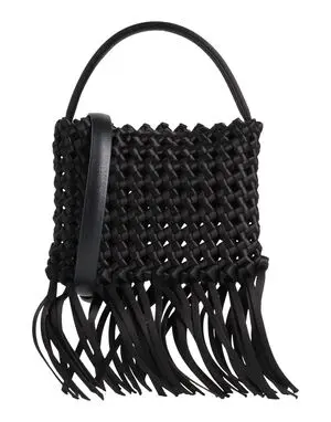 SERENA UZIYEL Braided Tote With Fringes