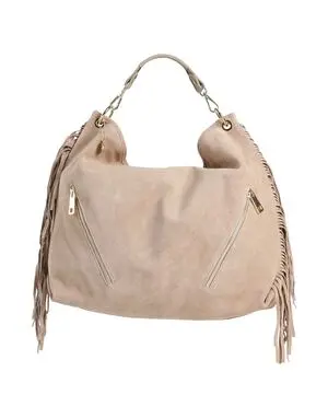 LAURA DI MAGGIO Leather Shoulder Bag - Beige