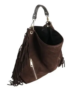 LAURA DI MAGGIO Leather Shoulder Bag - Brown