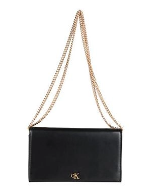 Calvin Klein Shoulder Bag Recycled Polyester, Polyurethane - Black