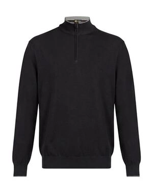 Paul & Shark Sweater Size Virgin Wool, Silk - Black