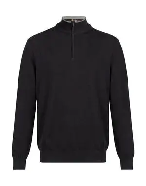 Paul & Shark Sweater Size Virgin Wool, Silk - Black