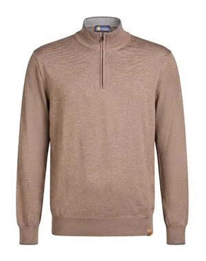 Paul & Shark Sweater Size Virgin Wool, Silk - Taupe