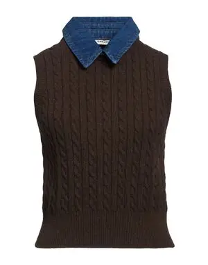 Sandro Sweater Dark Size Wool, Polyamide