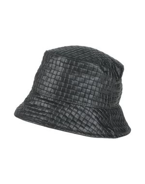 Alpha Studio Hat Size Cow Leather - Black