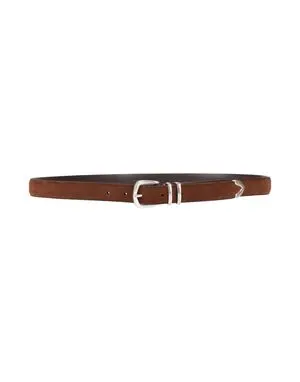 Eleventy Suede Leather Belt