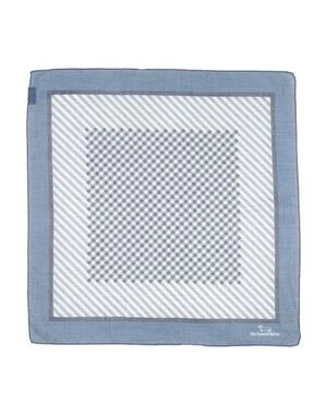HARMONT & BLAINE Scarf Cotton, Linen - Blue