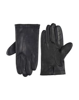 Emporio Armani Gloves Size Lambskin - Blue