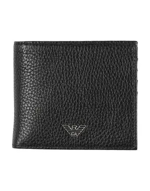 Emporio Armani Wallet Cow Leather - Black