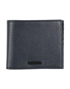 Emporio Armani Wallet Cow Leather - Blue