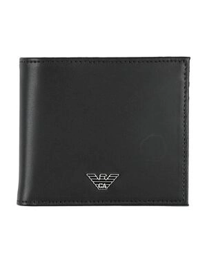 Emporio Armani Wallet Leather - Black