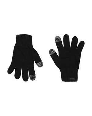 DANIELE ALESSANDRINI Gloves Size Wool, Polyamide, Viscose, Cashmere - Black