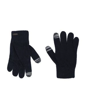 DANIELE ALESSANDRINI Gloves Size Wool, Polyamide, Viscose, Cashmere - Navy