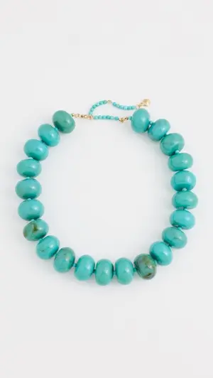 Baublebar Joan Beaded Statement Necklace - Turquoise