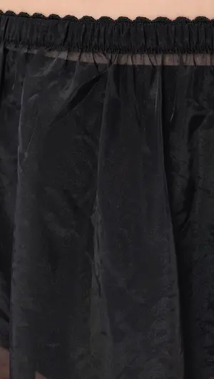 VRG GRL Sheer Midi Skirt