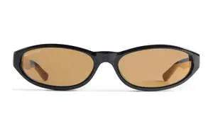 Balenciaga Neo Round Sunglasses - Black