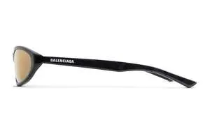 Balenciaga Neo Round Sunglasses - Black