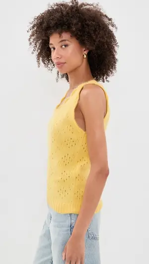 FRAME Cashmere Blend Airy Tank