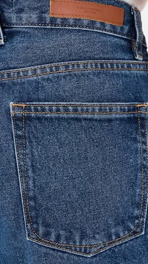 Good American Vintage Low Slung Baggy Jeans