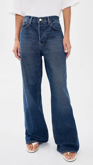 Good American Vintage Low Slung Baggy Jeans