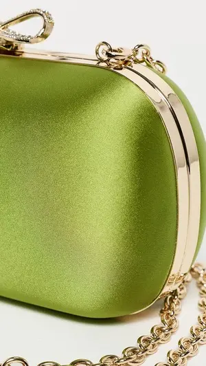 SELF-PORTRAIT Satin Clutch