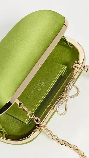 SELF-PORTRAIT Satin Clutch