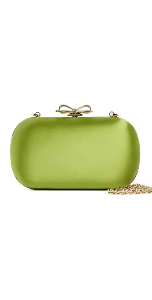 SELF-PORTRAIT Satin Clutch - Color