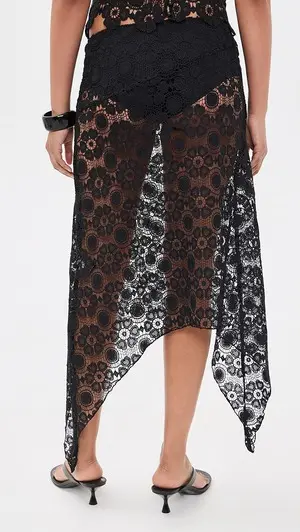 Lioness Trophy Midi Skirt