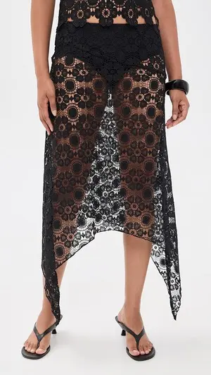 Lioness Trophy Midi Skirt
