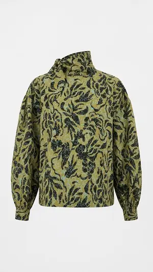 Ulla Johnson Pastel Long Sleeve Cotton Blouse