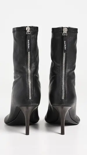 Acne Studios Stretch Leather Ankle Boots
