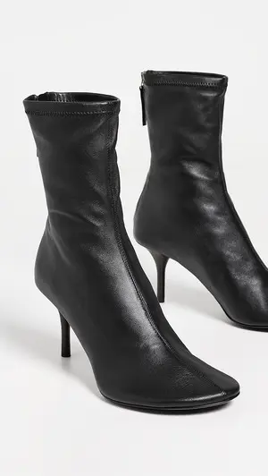 Acne Studios Stretch Leather Ankle Boots