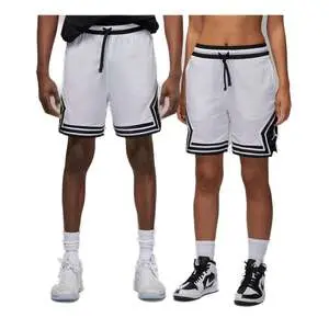 JORDAN Dri-fit Sport Diamond Shorts - White/black