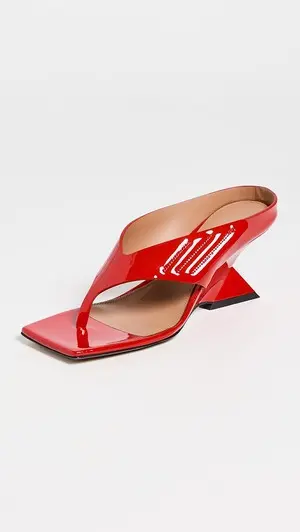 Attico Cheope Sandals - Red