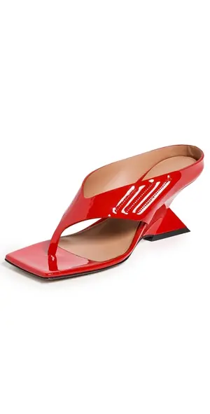 Attico Cheope Sandals - Red